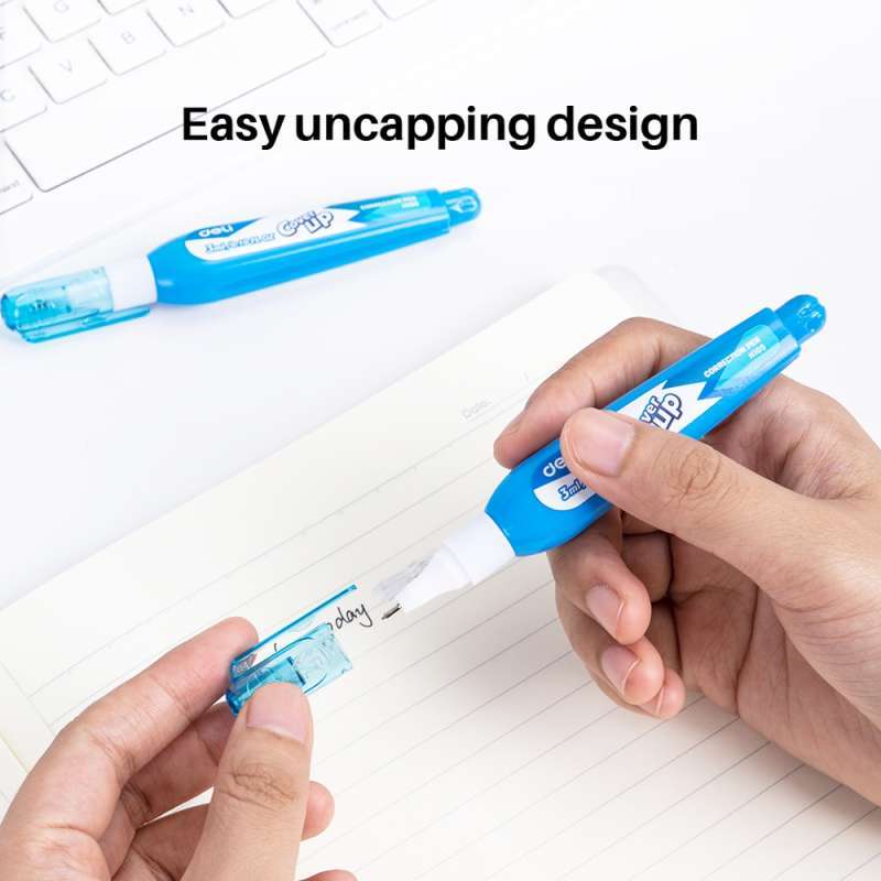 Jual Tipe-X Correction Pen Deli 3ml - EH10590 di Seller TG JKT ...