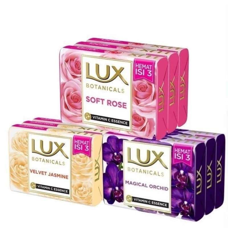 Jual Sabun Lux Paket TS All Varian 3x100gr - Sabun Mandi Batangan Paket ...