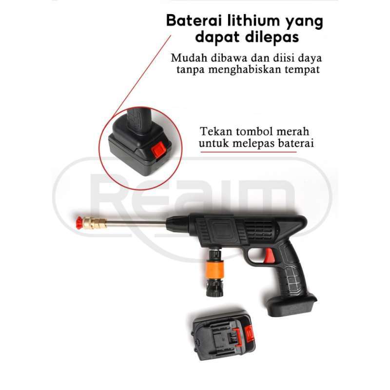 Promo 0mah alat semt cuci motor atau alat pencuci mobil ata - 199V+2 ...