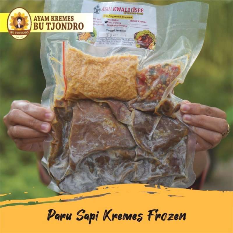 Promo FLASH SALE! Paru Sapi Kremes Frozen Siap Masak Dan Siap Saji ...