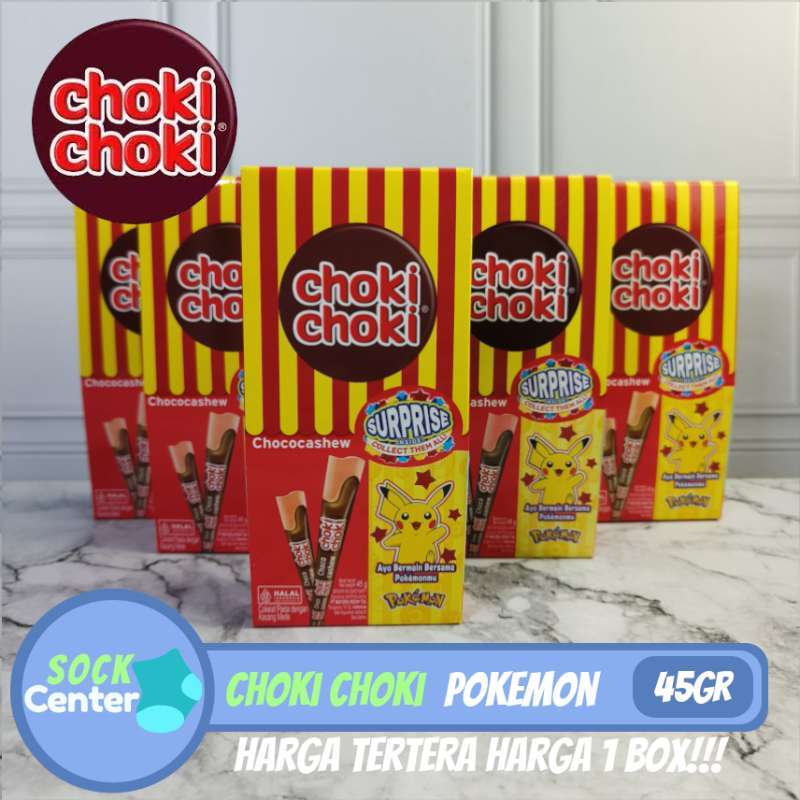 Jual Choki Choki Pokemon Surprise Pack Termurah - Harga Grosir ...