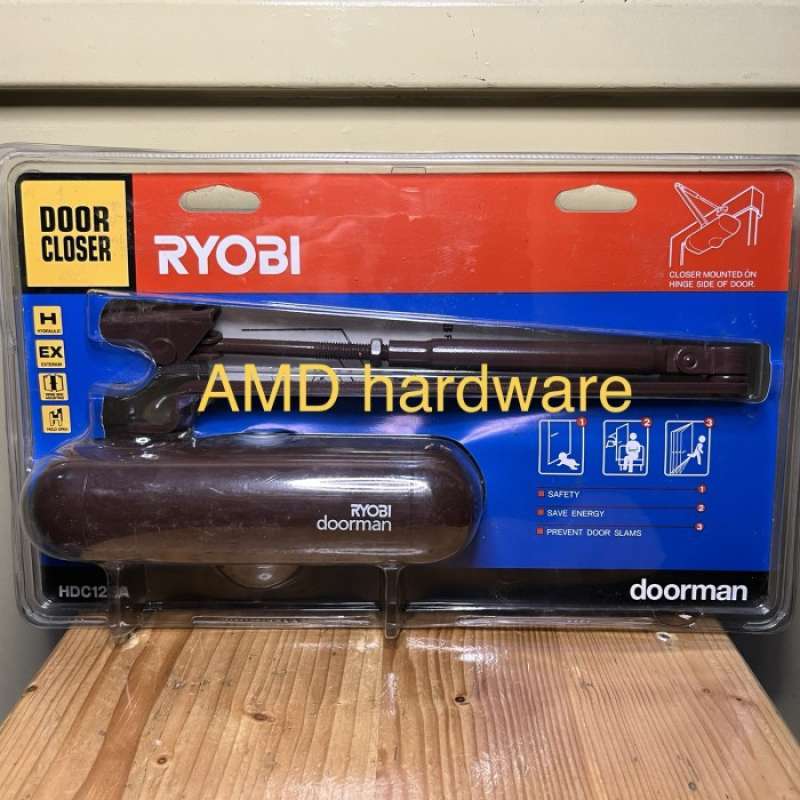Promo Terbaik Door Closer Ryobi Hdc12Sajapan Penutup Pintu Hidrolik ...