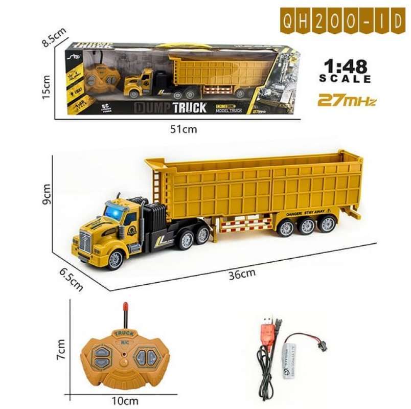 Promo MAINAN ANAK LAKI-LAKI RC TRUCK TRONTON FUSO, TRUK KONTAINER ...