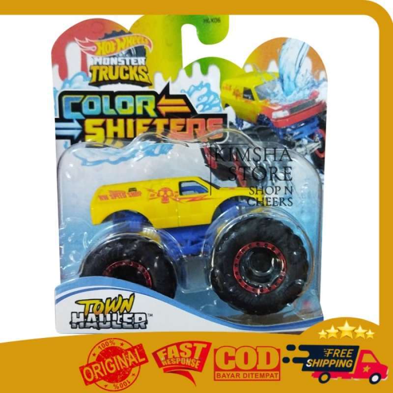 Promo HOT WHEELS MONSTER TRUCKS COLOR SHIFTERS MOBIL TRUK BERUBAH WARNA ...