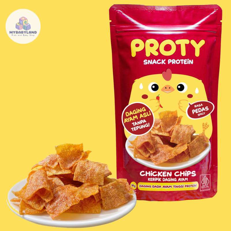 Promo PROTY Chicken Chips Original | PROTY Chicken Chips Spicy ...