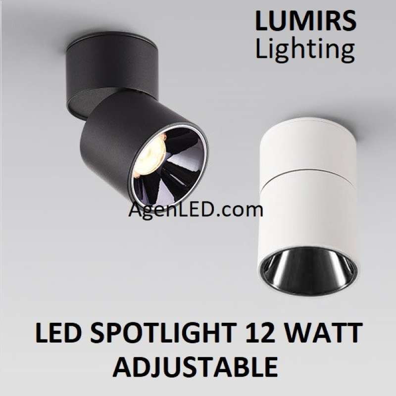 Promo LUMIRS LAMPU LED 12W SPOTLIGHT PLAFON 12 WATT SOROT DOWNLIGHT OB ...