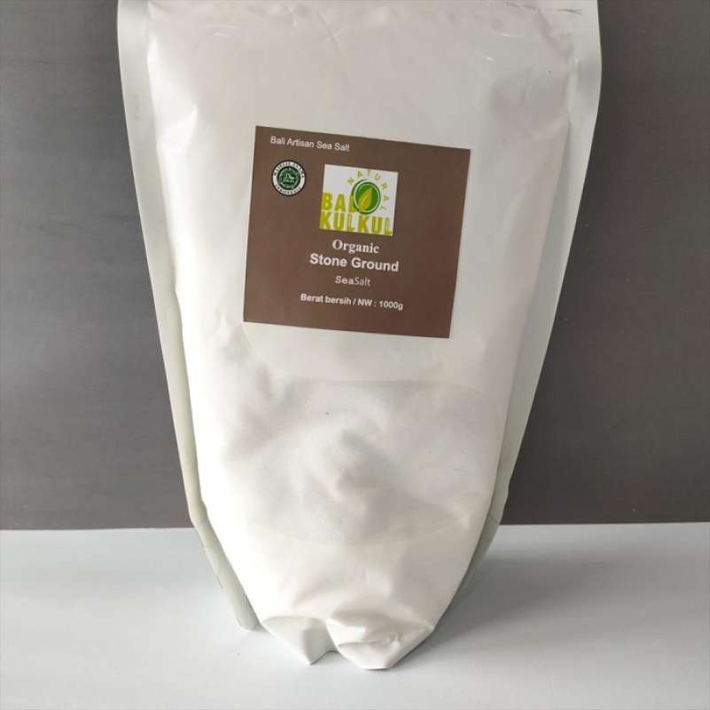 Promo Organic Bali Sea Salt ( Garam Laut Halus ) - Stone Ground (1 Kg ...