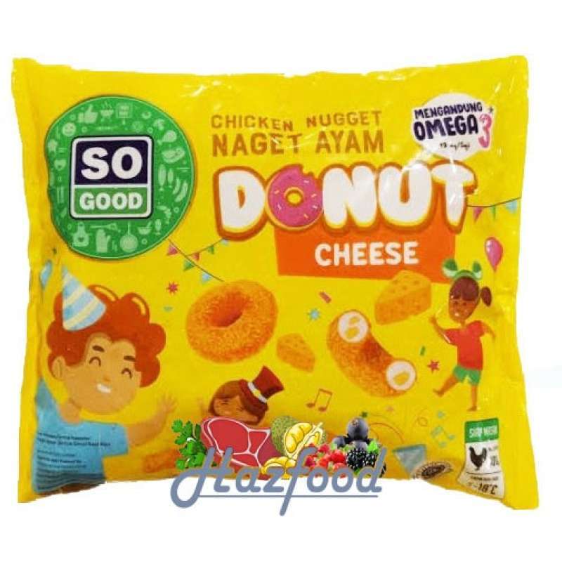 Jual So Good Chicken Nugget | Naget Ayam Original - Donut Cheese Di Seller Hazfood - Karang Ayu ...