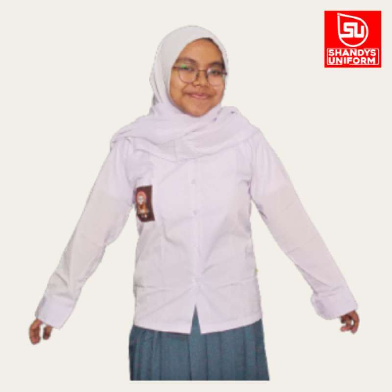 Jual Shandys Uniform I Baju seragam sekolah sma negeri model hem putih ...
