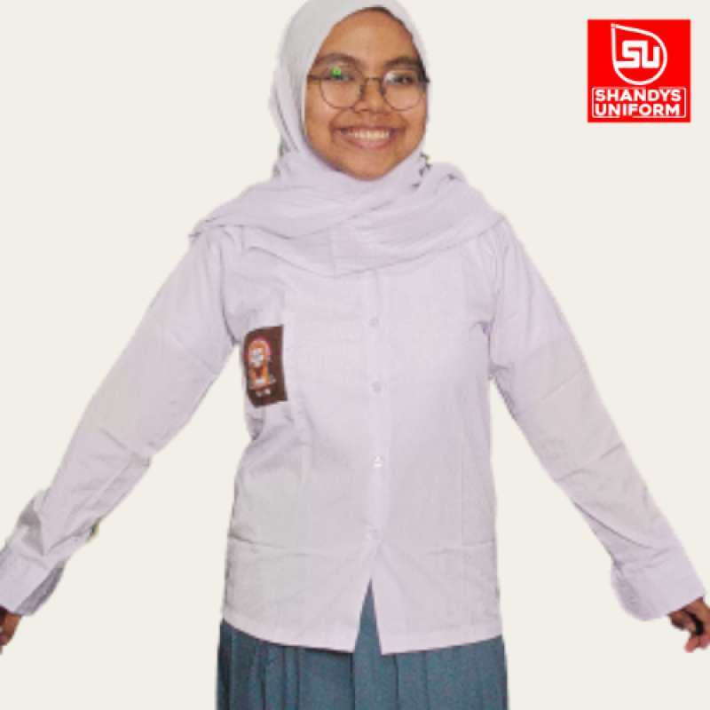 Jual Shandys Uniform I Baju seragam sekolah sma negeri model hem putih ...