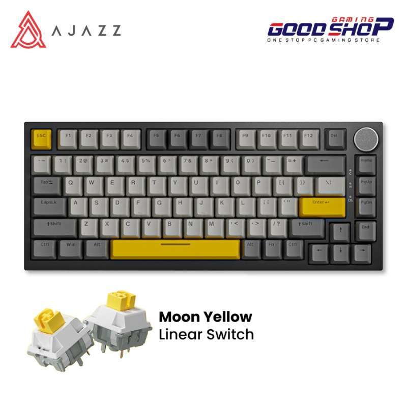 Promo Ajazz Ak820 GTS 75% Gasket Mounted - Mechanical Keyboard Diskon ...