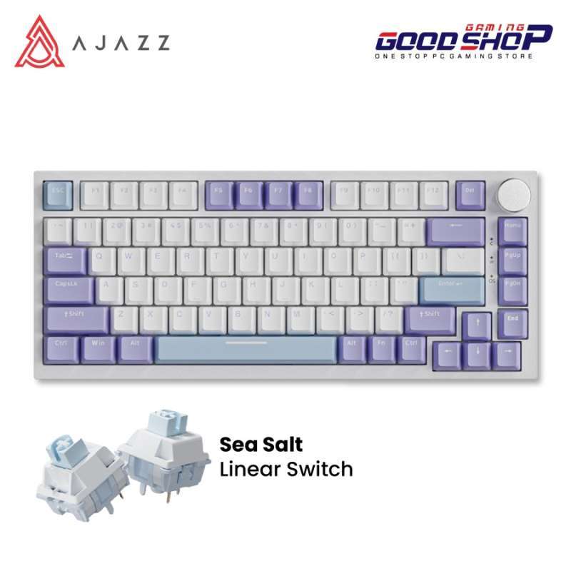 Jual Ajazz Ak820 Gts 75% Gasket Mounted - Mechanical Keyboard - Violet Purple Di Seller Good ...