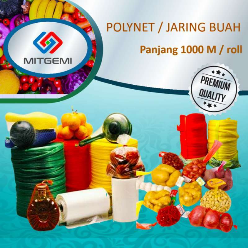 Promo Jaring Buah / Polynet Roll Best Fresh Diskon 23% Di Seller Jaya Raharja - Yunita Setya ...