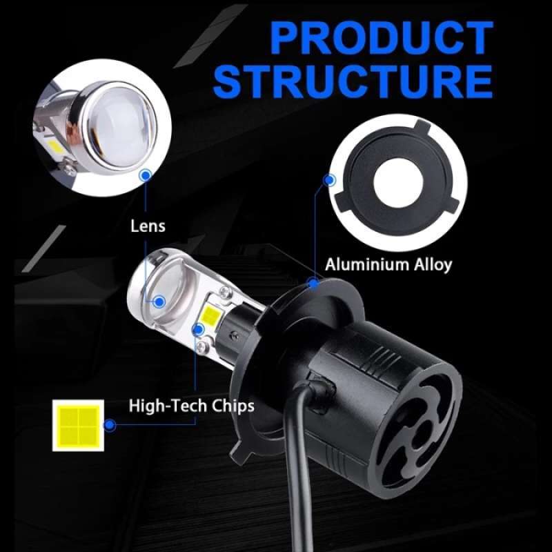 Promo Super Mini Projector Led Motor H4 H6 M8 Sinar Terang - WARM WHITE ...