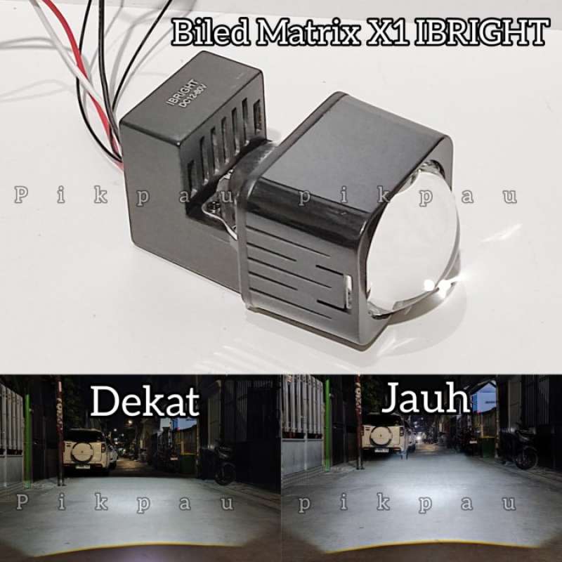 Promo Lampu Biled Matrix X1 IBRIGHT 1,5 Inch Original Dengan Devil Eye ...