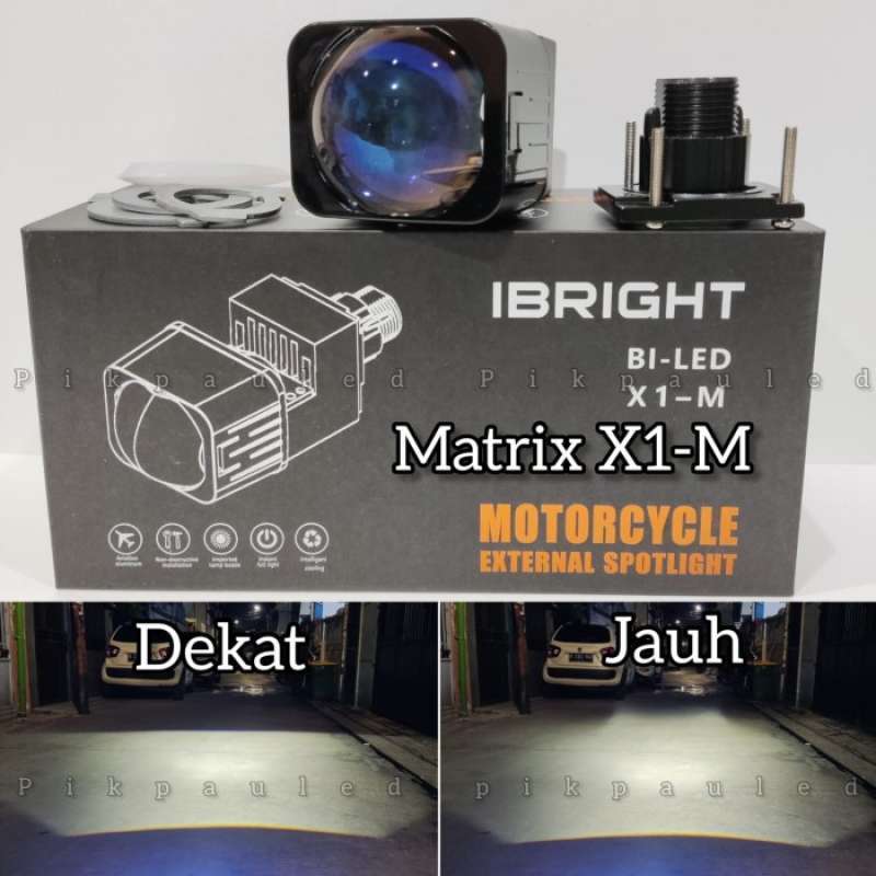 Promo Lampu Biled Matrix X1 IBRIGHT 1,5 Inch Original Dengan Devil Eye ...