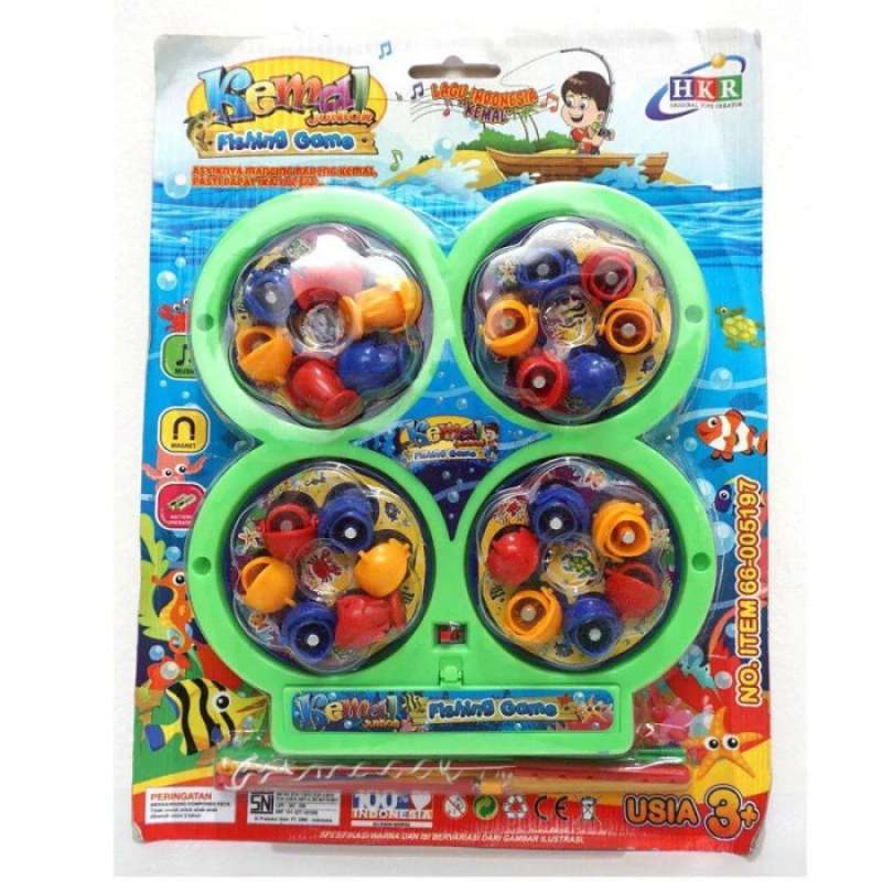 Promo MAINAN ANAK PANCINGAN IKAN 4 KOLAM FISHING GAME HKR MIKA JADUL ...