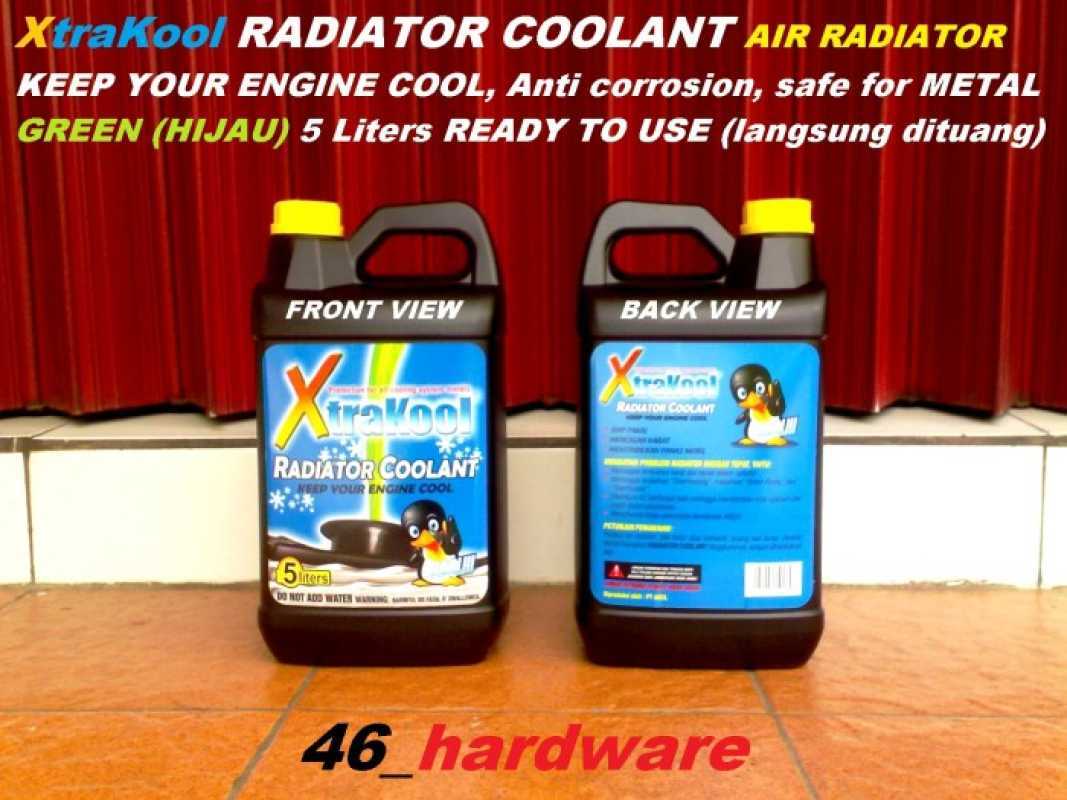 Promo AIR RADIATOR XTRAKOOL COOLANT GREEN HIJAU GALON 5L READY TO USE ...