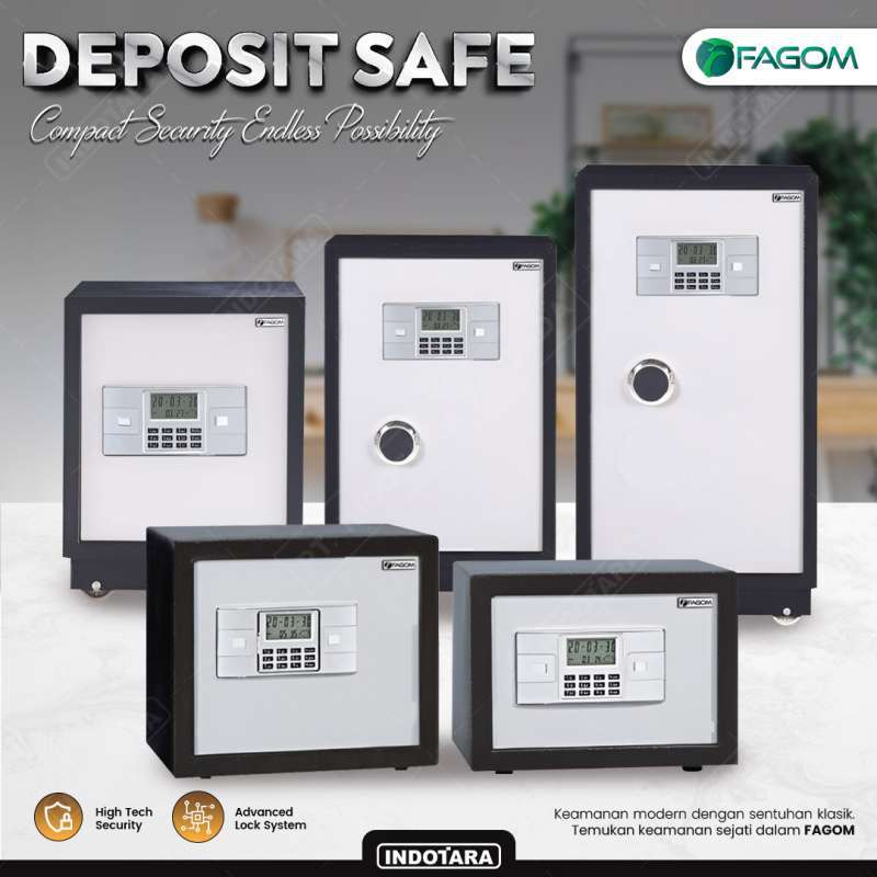 Jual FAGOM Brankas Exclusive Anti Api With Digital Key Lock di Seller ...