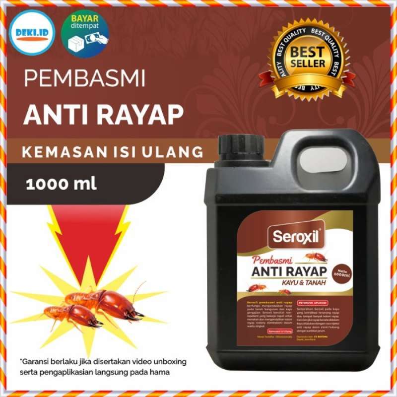 Promo Isi Ulang Obat Anti Rayap Kayu Tanah Racun Pembasmi Ampuh Refill ...