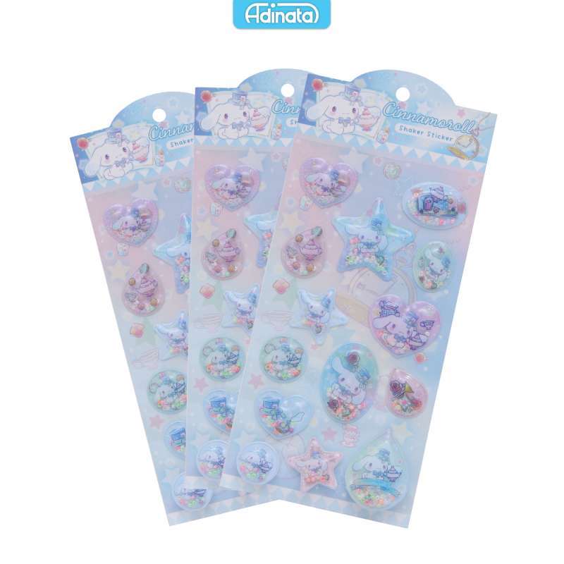 Jual Cinnamoroll Shaker Stickers 2417-6124 - Adinata / Sticker Di ...