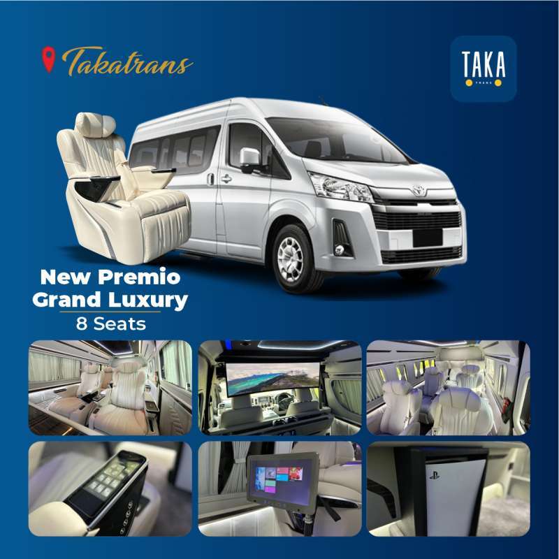 Jual Sewa Hiace New Grand Premio Luxury Baze Harian Luar Kota ...