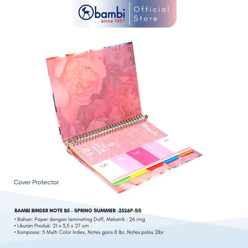 Jual Bambi Binder Note A5 dan B5 Spring Summer Aoi Hanazono di Seller ... Jual Bambi Binder Note A5 dan B5 Spring Summer Aoi Hanazono di Seller ...