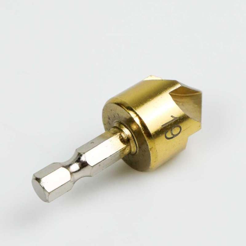 Jual Mata Bor Drill Bit Countersink HSS 6-19mm 6 PCS BT3 Bor Besi Set ...