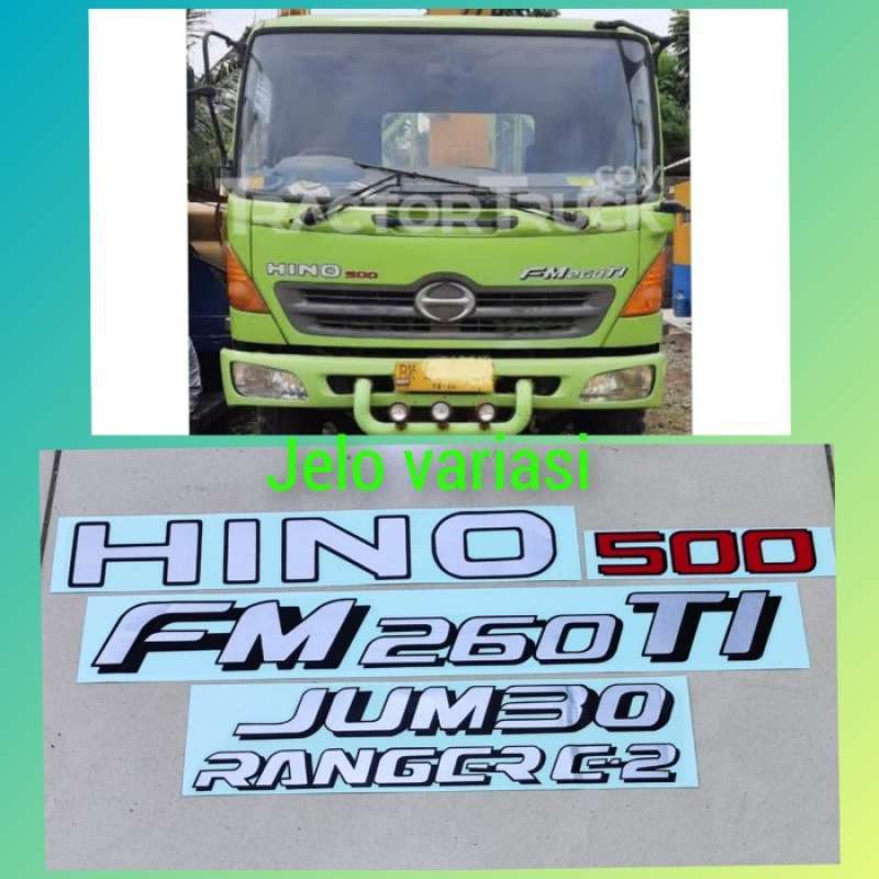 Jual Sticker Hino Stiker Hino 500 Terbaru Dengan Harga Termurah Di 2024 ...