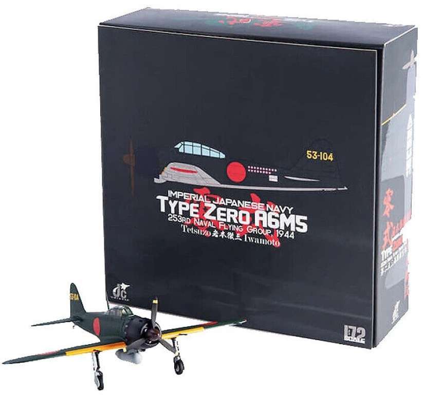 Promo JC Wings 1:72 Military Series JCW-72-ZERO-001 Mitsubishi A6M5 ... Promo JC Wings 1:72 Military Series JCW-72-ZERO-001 Mitsubishi A6M5 ...