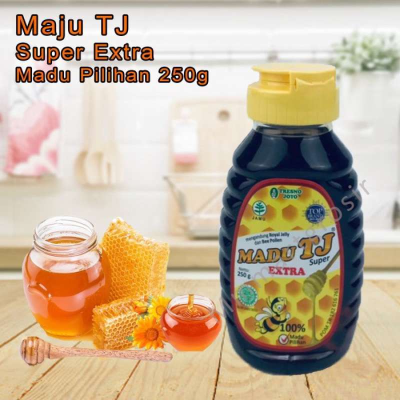 Jual Madu TJ / Madu Pilihan / Super Extra / Madu Botol / 250g di Seller ...