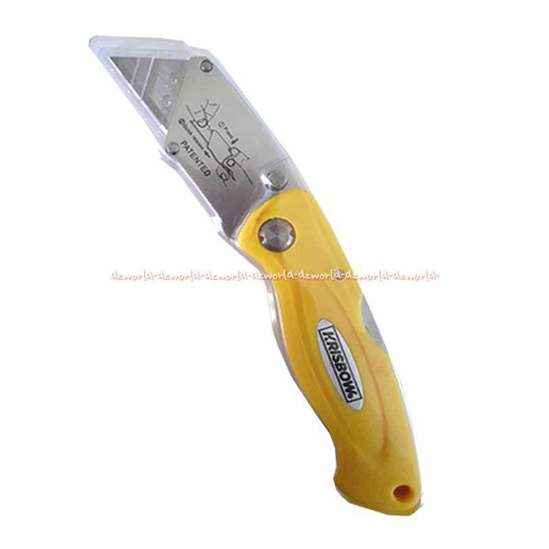 Jual Krisbow Folding Utility Knife Pisau Cutter Lipat Praktis Warna ...