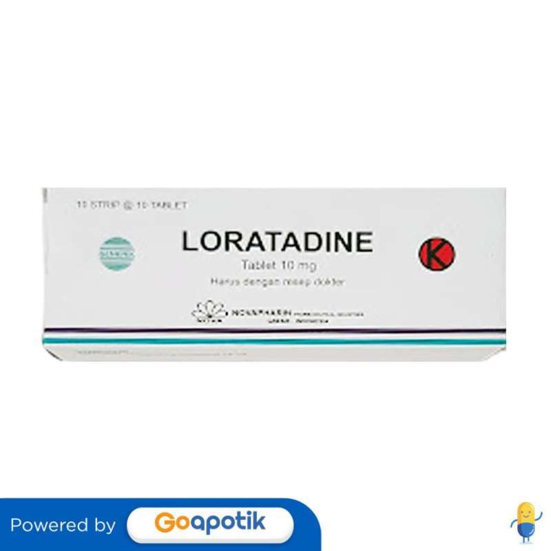 Jual Loratadine Novapharin 10 Mg Box 100 Tablet Di Seller Apotek
