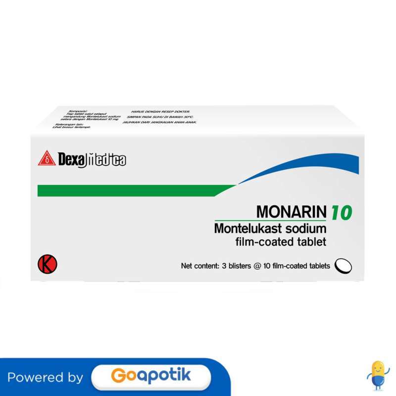 Jual Monarin 10 Mg Box 30 Tablet Di Seller Apotek Pulih Palembang ...