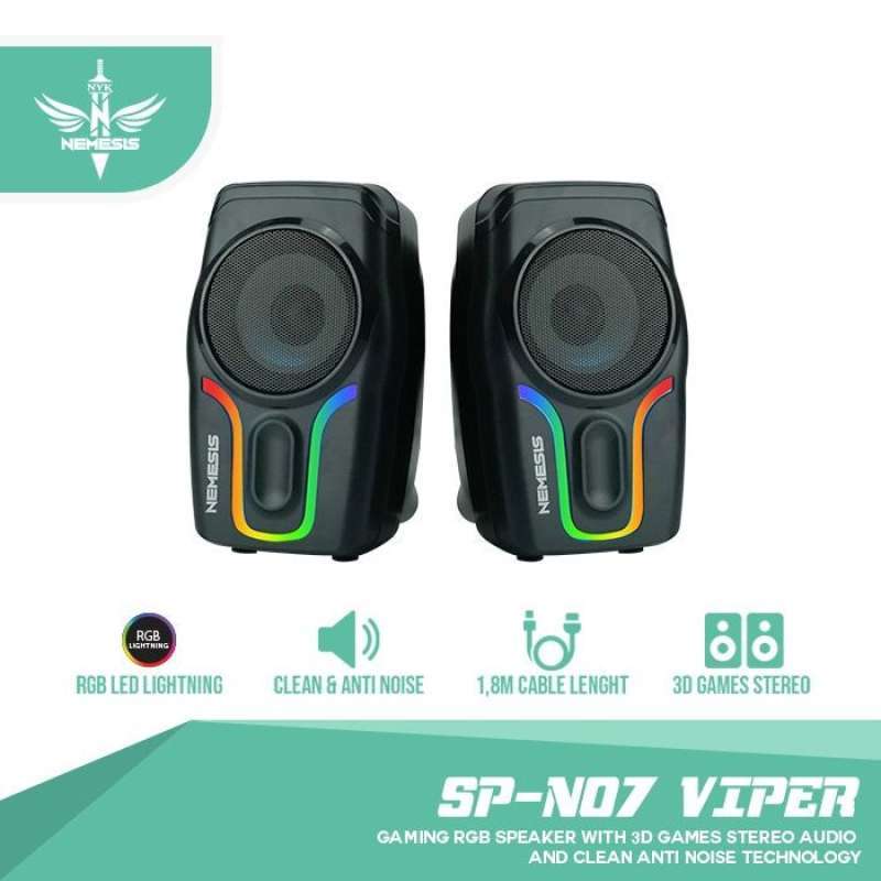 Promo NYK Nemesis Speaker Sounbard Gaming RGB NYK SP-N07 VIPER Diskon 9 ...