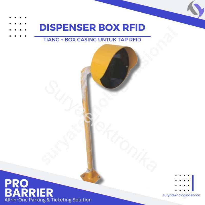 Jual Tiang Gooseneck Dispenser Box RFID Reader Bulat di Seller Pro ...