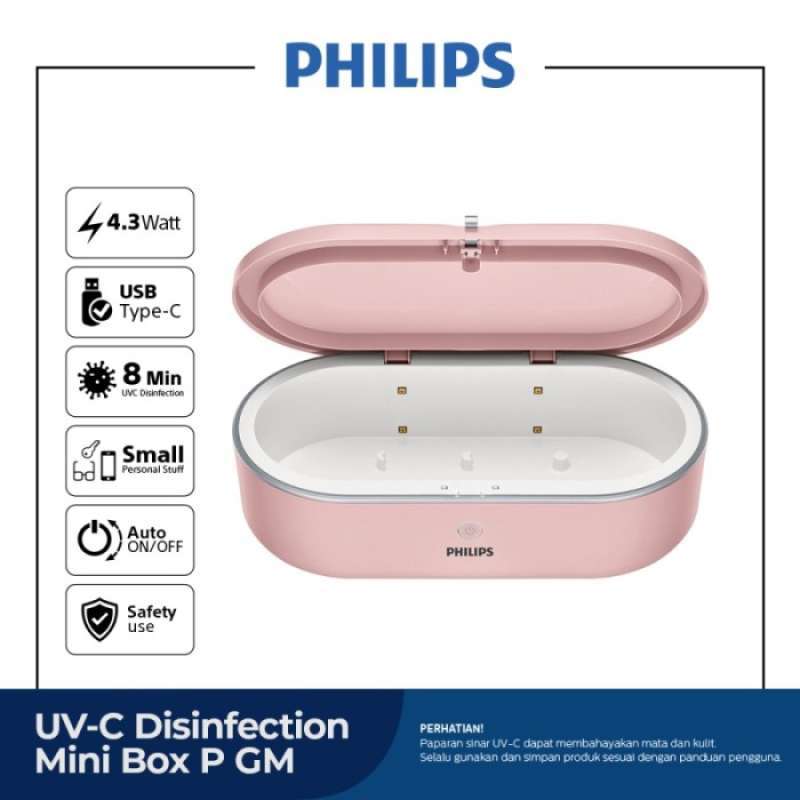 Promo PHILIPS UVC Disinfection Mini Box Sterilizer Ultraviolet ...