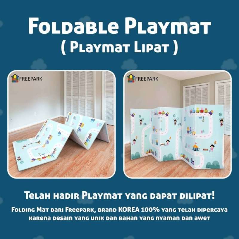 Promo Freepark Foldable Playmat / Playmat Lipat Diskon 27% di Seller ...