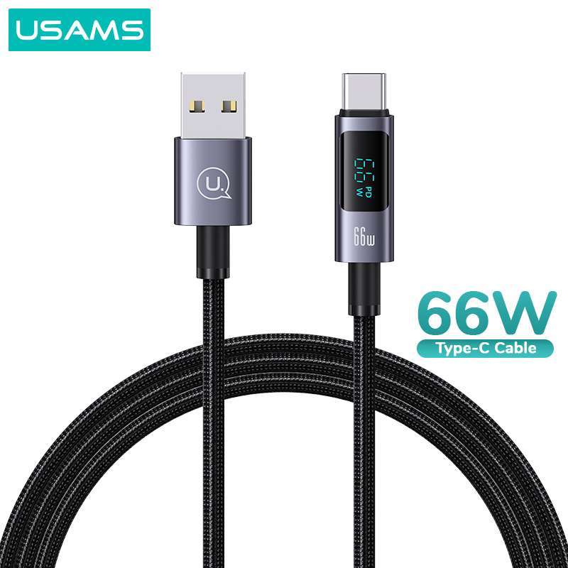 Jual USAMS SF Series Kabel Data USB Type C Fast Charging 6A Digital Display di Seller USAMS ID ...