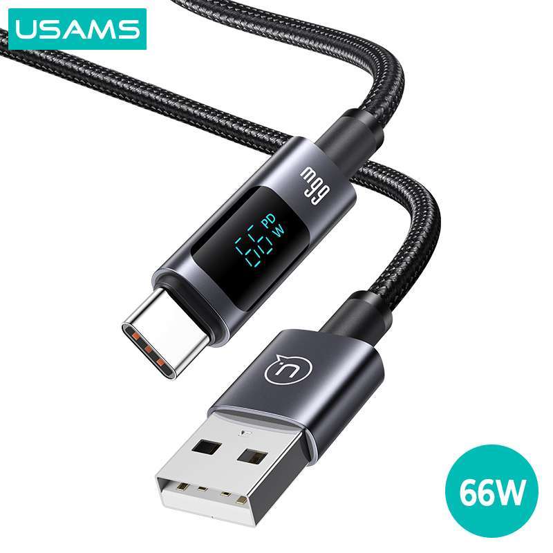 Jual USAMS SF Series Kabel Data USB Type C Fast Charging 6A Digital ...
