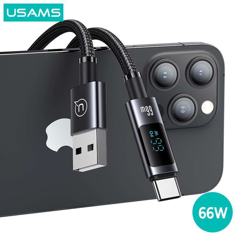 Jual USAMS SF Series Kabel Data USB Type C Fast Charging 6A Digital ...