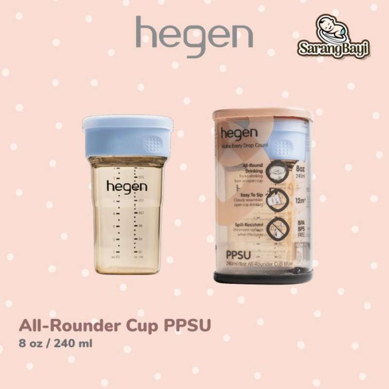 Promo Hegen PCTO All Rounder Cup / ARC PPSU 8oz 240ml Diskon 23% di ...