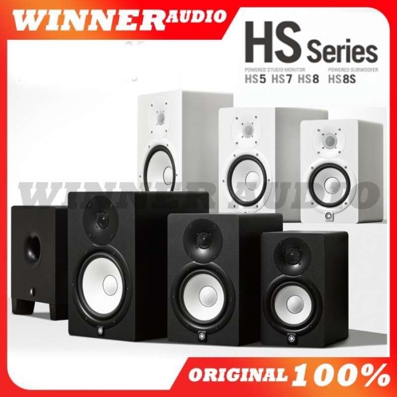 Promo SPEAKER MONITOR YAMAHA HS SERIES HS5 HS7 HS8 HS8S 5 7 8 8S ORIGINAL Diskon 23% di Seller ...