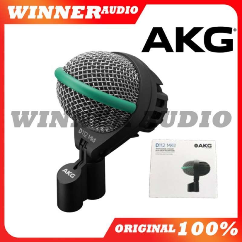 Promo Mic Akg D112 D 112 Mkii Microphone Drum Bass Original Diskon 23% ...