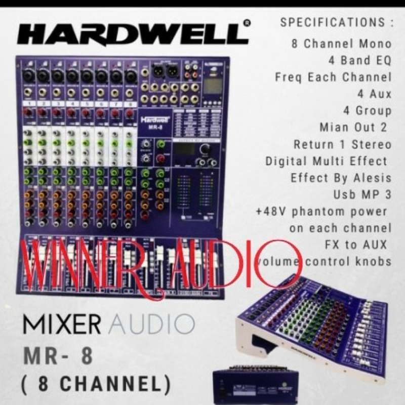 Promo Mixer Hardwell Mr 8 Original Diskon 23% Di Seller Indah Purnama ...