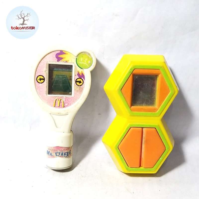 Jual Game Watch Gimbot Gamebot Tennis Tenis Olympic Drum Mcd Happy Meal ...
