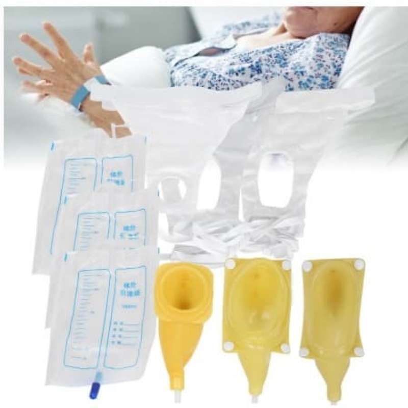 Promo Kateter Urinal alat bantu kencing dengan urinal bag - Multicolor ...