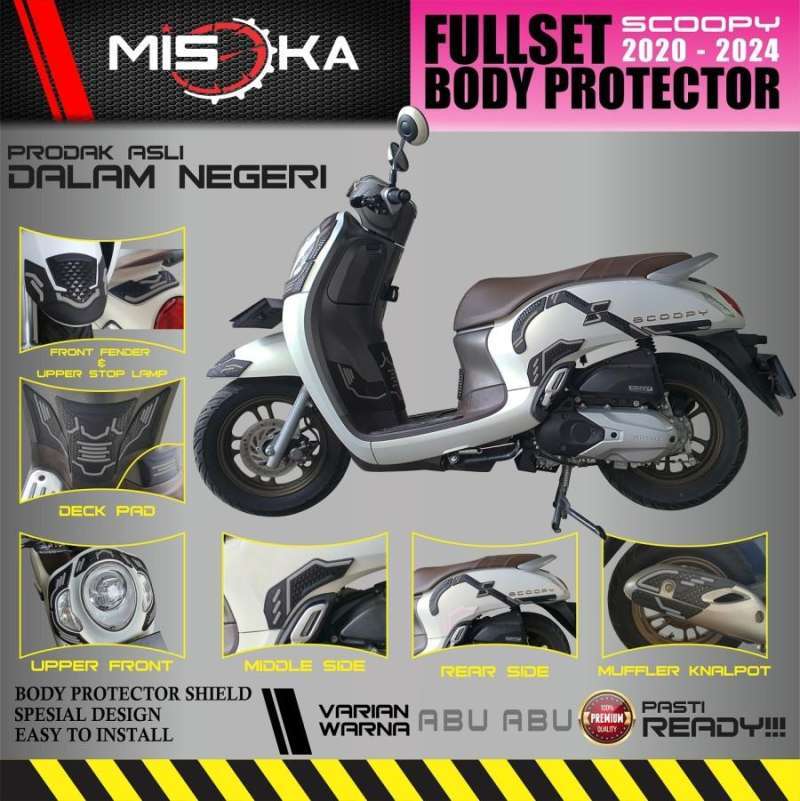 Jual Misoka Fullset Body Protector Scoopy 2020 2024 Aksosoris Motor Honda di Seller Misoka Store ...