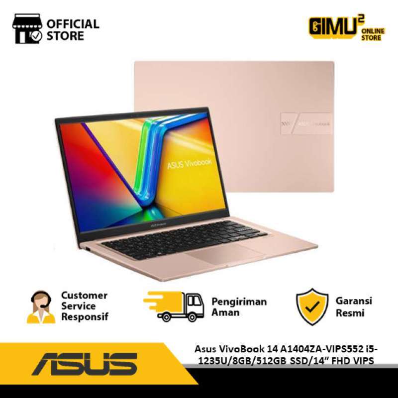 Jual Asus Vivobook 14 A1404ZA-VIPS551/VIPS552 i5-1235U 8GB 512GB 14 ...