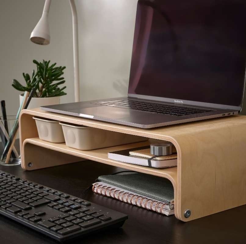 Jual Rak Meja Laptop Komputer,Meja Monitor Dengan Laci,Desktop Storage ...